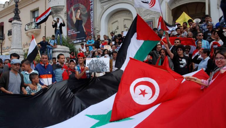 Tunisian president says he wants ambassador in Syria -state video ...